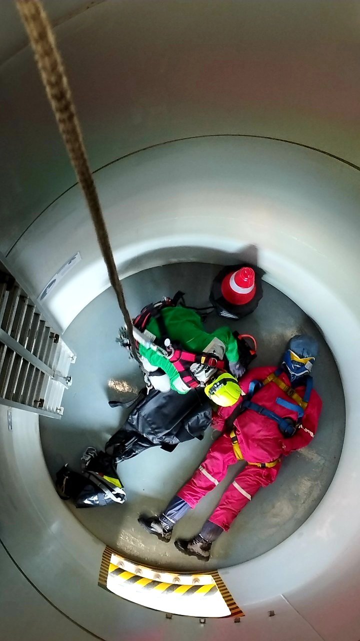 GWO Advanced Rescue Training at SafeTech - Safetech