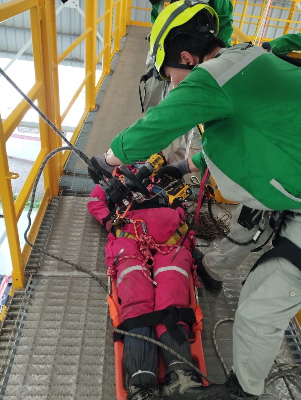 GWO Advanced Rescue Training at SafeTech - Safetech